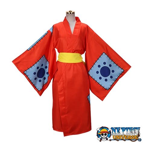 Luffy Cosplay Costume Halloween Luffy Wano Outfit For Sale One