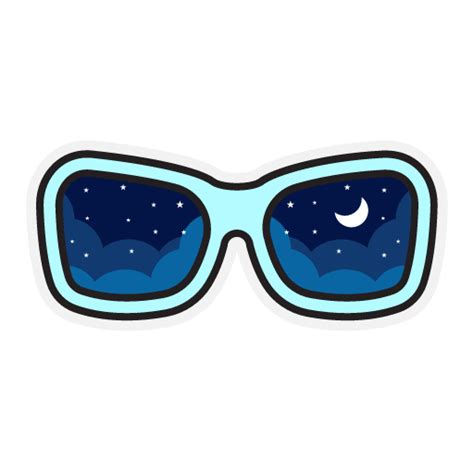 Glasses Stickers In Svg Png Ai Drawhipo