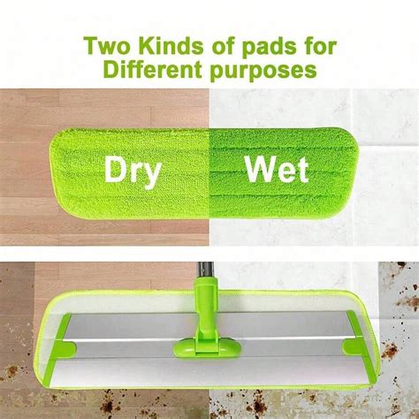 Mop De Microfibra Ultra De 45 7cm 18 Polegadas Para Limpeza De Piso