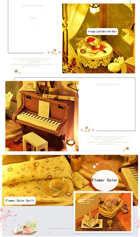 Кукольный дом Каса Diy Миниатюрный Кукольный домик С Пылезащитным покрытием мебель игрушки для