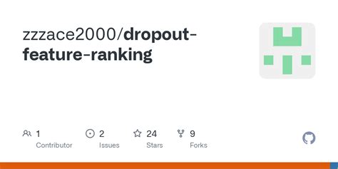 Github Zzzace2000dropout Feature Ranking