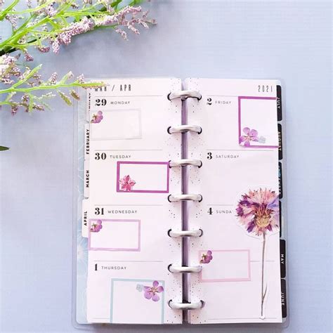 Pin By Khariza Shanks On Planner Decor Ideas Mini Planner Planner