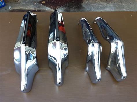 1964 Impala Bumper Guards Chrome Og Lowrider Vintage Ebay Impala