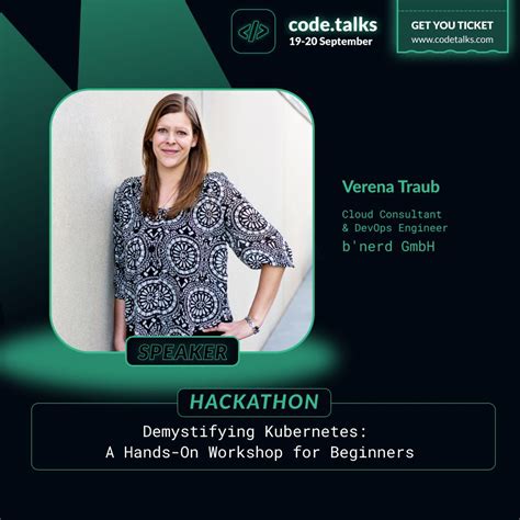Verena Traub On Linkedin Codetalks24 Networking K8s