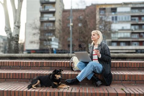 Design Professional Young Freelance Business Woman Computer Software