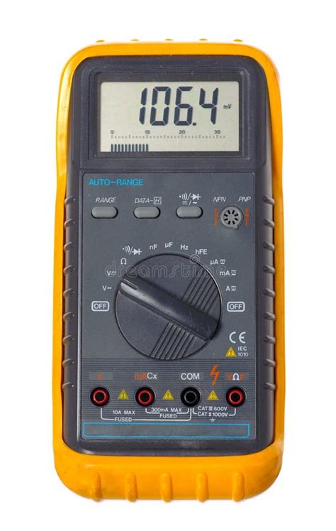 Hand Held Barcode Scanner Stock Image Image Of Yellow 5882025