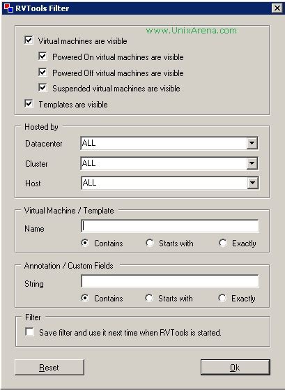 Rvtools Best Vmware Vsphere Information Gathering Tool Unixarena