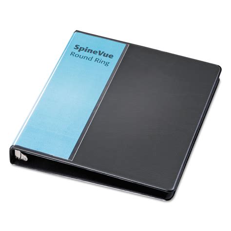 Cardinal® Spine Vue Locking Round Ring Binder 1 Cap 11 X 8 12