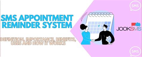 sms appointment reminder system all you need to know jooksms
