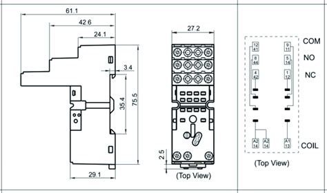 Pin Relay Wiring Diagram EdrawMax Template OFF