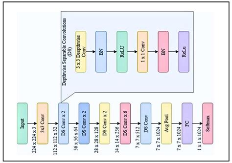 This Figure Shows The Architecture Of Mobilenet Model Along With The