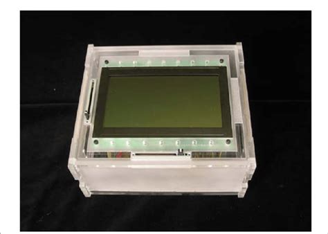 Graph Display Using An LCD Screen Download Scientific Diagram