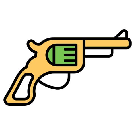Revolver Generic Outline Color Icon
