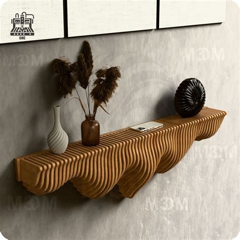 3d File Parametric Wall Art Parametric Style Floating Shelf Pfs 007