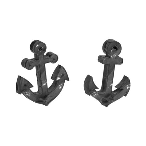 Premium Vector Realistic 3d Anchors Set