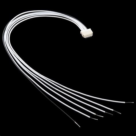 jst sh jumper 6 wire assembly 8in prt 10361