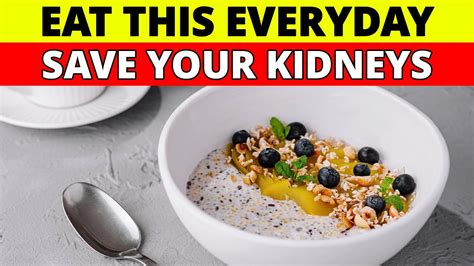 Top 5 Natural Breakfast To Decrease Creatinine And Improve Gfr Youtube