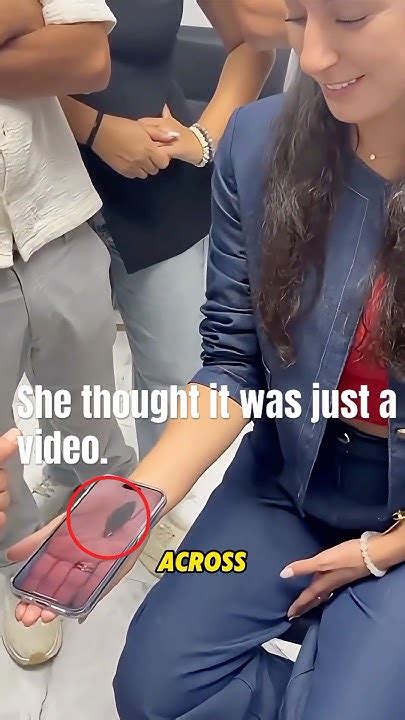 She Thought It Was Just A Video🤣🤣😆 Funny Shorts Youtube