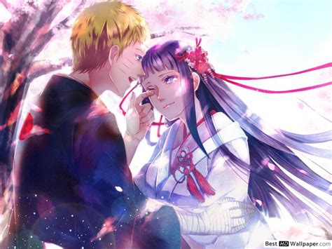 Download Hinata Hyuga And Naruto Uzumaki Wedding Wallpaper