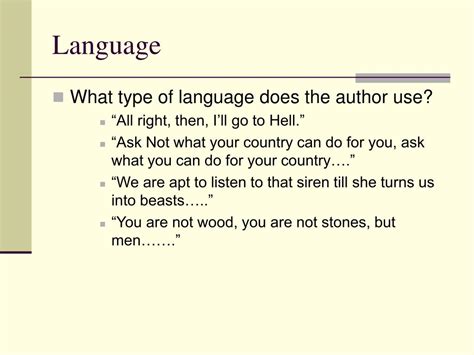 Ppt Rhetorical Elements Analysis Strategies Powerpoint Presentation