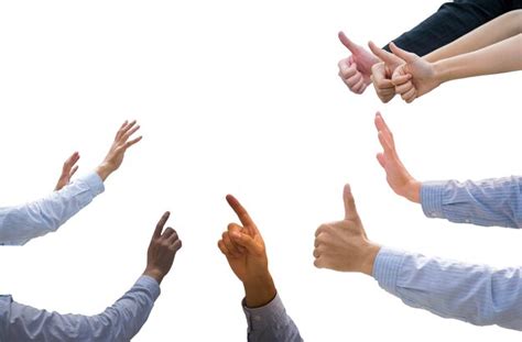premium photo cropped hands gesturing against white background
