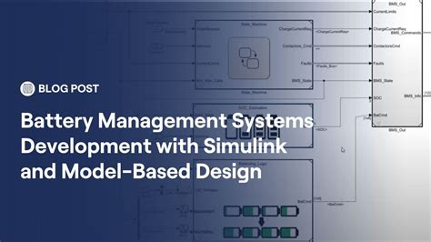 Battery Management Systems Development With Simulink And Model Based Design SciEngineer
