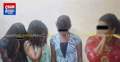රත්මලානේ ගණිකා නිවසක් වටලා කතුන් හතරක් අත්අඩංගුවට Dasatha Lanka News