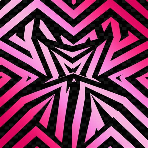 Chevron Intricate Pattern With Leaf Icon And Intersecting Li Nature Inspired Abstract Outline