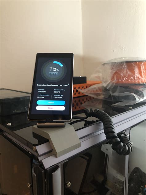 Display Touch Panel Holder For Snapmaker Enclosure By Fischfischer Download Free Stl Model