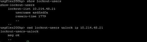 How To Unlock Blocked Ip In Usg Flex H Series — Zyxel Community