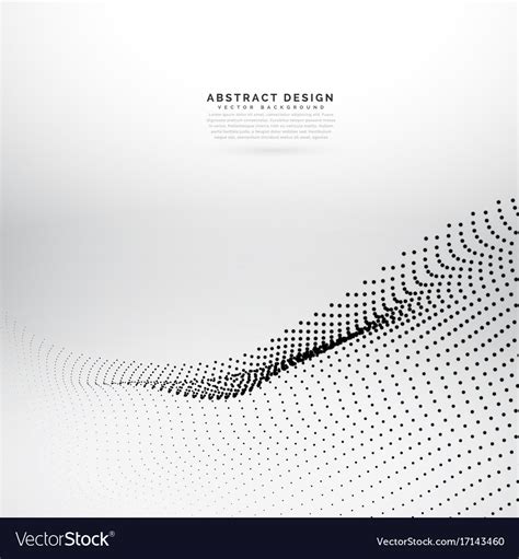 Background Make Of Particle Array Mesh Royalty Free Vector