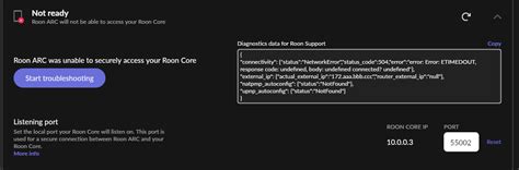 Roon Arc Error Error Message Copied Arc Port Forwarding Help Roon