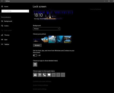 Show Lock Screen Background Picture On The Sign In Screen Button Not