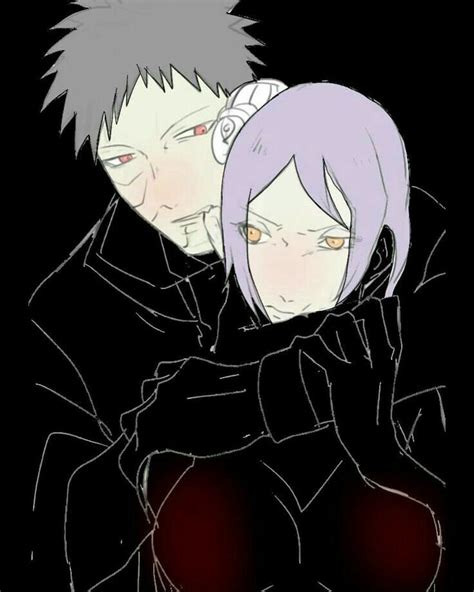 Obito X Konan Arte De Naruto Arte De Anime Arte De Cómics