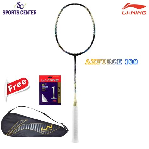 Jual New Raket Badminton Lining Ax Force Axforce 100 Shopee Indonesia