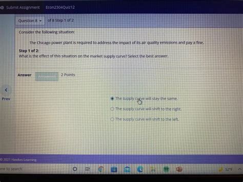 Solved Submit Assignment Econ2304quiz12 Question 8 Of 8 Step