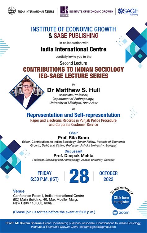 second lecture in the contributions to indian sociology ieg sage