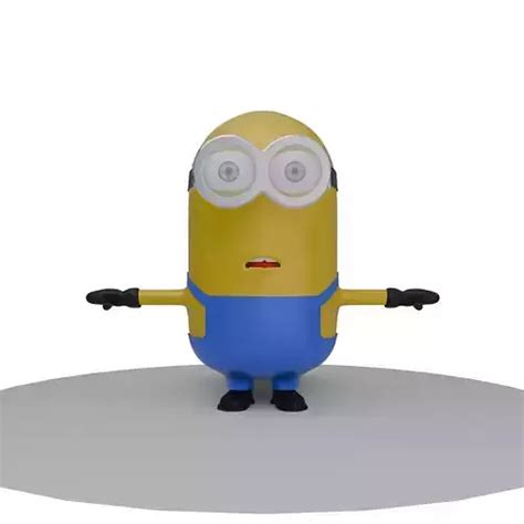 Minion Blender Model 3d Model Cgtrader