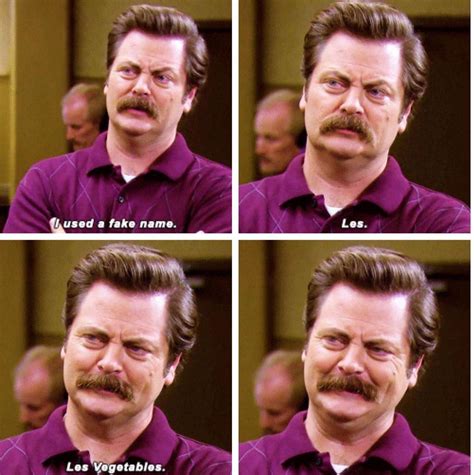 Ron Swanson Vegan Memes