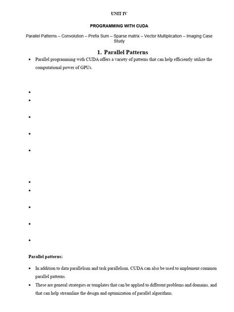 Ds1822 Parallelcomputing Unit4 Pdf Convolution Parallel Computing