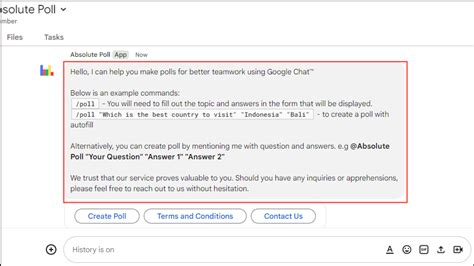 How To Create Polls In Google Chat