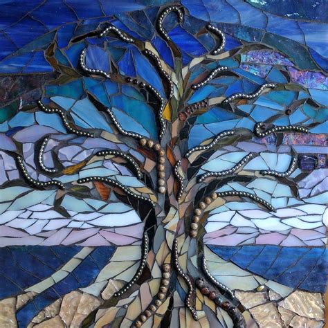 Pin On Mosaic Tree Mosaic Tree Art Mosaic Designs