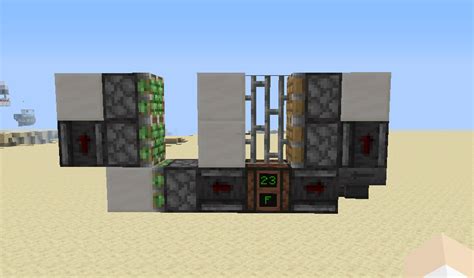 Smallest 1 Wide Tileable Noteblock Sliding Door Rredstone