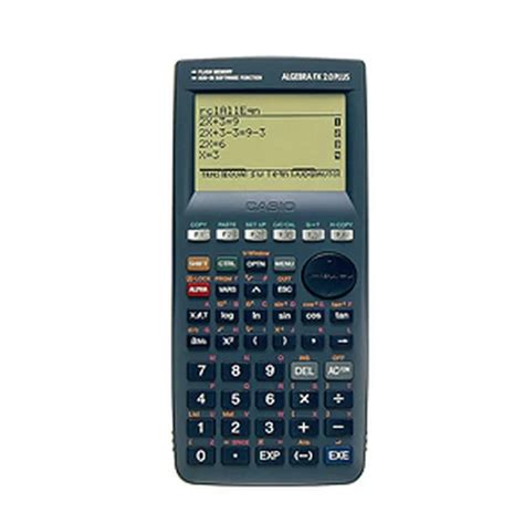 User Manual Casio Algebra Fx 20 Plus English 592 Pages