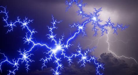 Free Electric Storm Fractals Photo Lightning Fractal Electric