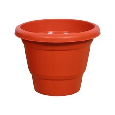 Red 12cm Pvc Planter Pot At ₹ 60piece In Hyderabad Id 2857633259855
