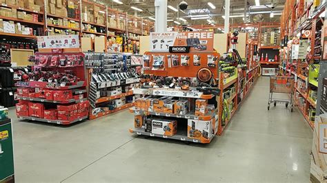 Home Depot Tool Aisle
