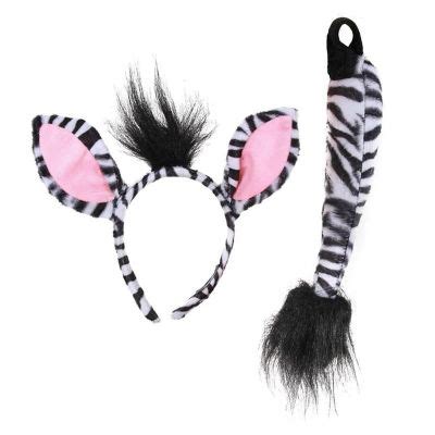 Zebra Adult Costume Accessory Kit Oriental Trading