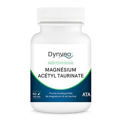 Magnesium Acetyl Taurinate Taurate De Magnésium Edknfq