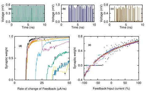 Simulation Results Of The 3 Loop Synapse With 1 Input And 2 Outputs As Download Scientific